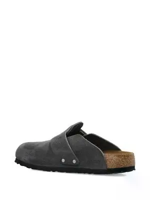 BIRKENSTOCK Loma Strap Suede Sandals - Grey