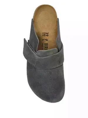 BIRKENSTOCK Loma Strap Suede Sandals - Grey