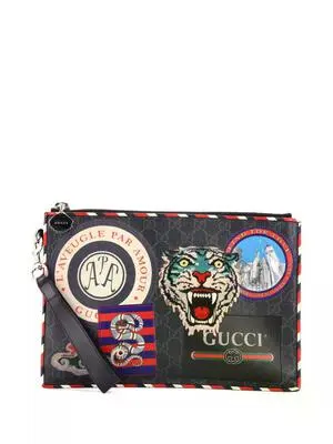 Gucci Silver Tone Clutches