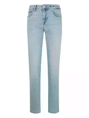 7 For All Mankind Five-pocket Straight Leg Jeans