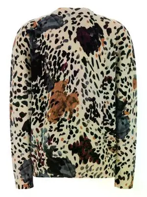 Fendi Printed Crew Neck Sweater