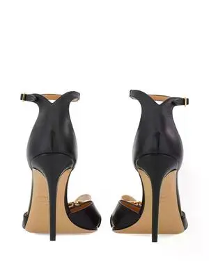 FERRAGAMO 90mm Vara Bow Sandals - Black