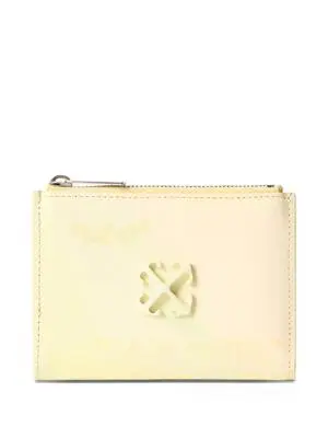 Off-White Jitney Quote Bi-fold Wallet - Neutrals