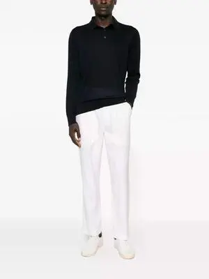 Brunello Cucinelli Long-sleeve Polo Shirt