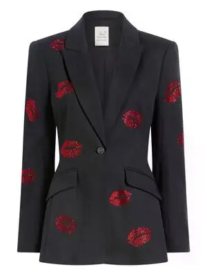 Cinq À Sept Cheyenne Kissing Blazer - Black