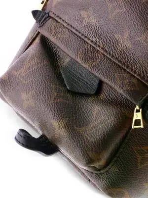 LOUIS VUITTON Palm Springs Monogram Canvas Mini Backpack