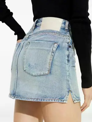 ONETEASPOON Mini Skirt With Zip Pocket