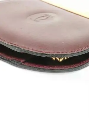 CARTIER 1990-2000s Leather Coin Case