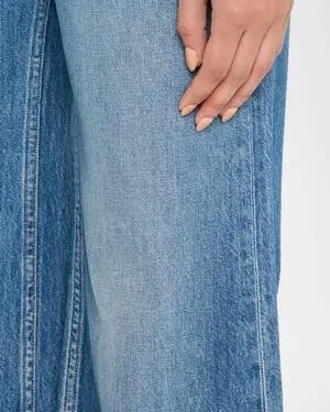 Ulla Johnson Stretch Lou Kick-flare Jeans - Danube