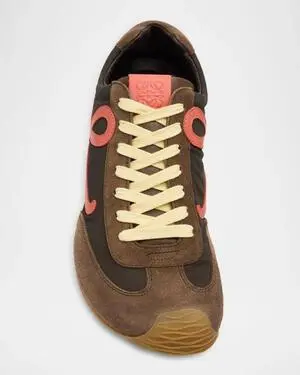 Loewe Ballet Runner 2.0 Sneakers Brown Multi
