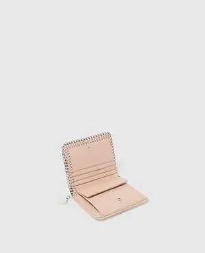 Stella McCartney Falabella Bi-fold Wallet - Blush