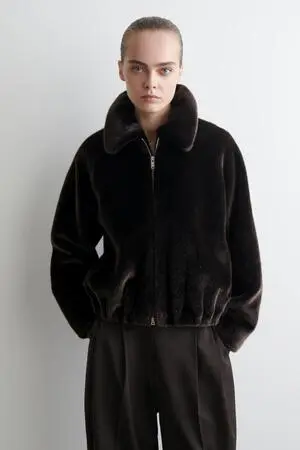 Cos Fur-effect Jacket