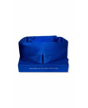 DROWSY Silk Sleep Mask - Bright Blue