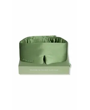 DROWSY Silk Sleep Mask - Bright Green