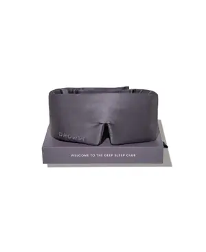 DROWSY Silk Sleep Mask - Grey
