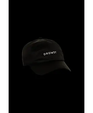 DROWSY Silk Cap - Black