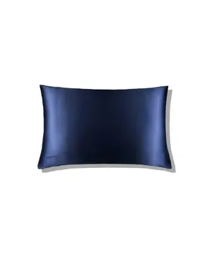 DROWSY Silk Standard Pillowcase - Navy