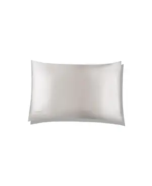 DROWSY Silk Standard Pillowcase - White
