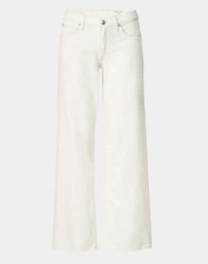 Rag & Bone Featherweight Saige Low-rise Ankle Jeans - Ecru