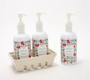 BEEKMAN 1802 Goat Milk Hand Wash & Lotion With Caddy - One-color