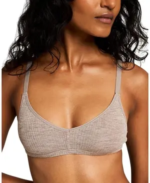 NEGATIVE Whipped Non-wire Bra - Mink