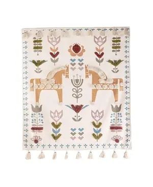 GAURI KOHLI Kyoto Throw Blanket, 60" L X 50" W - Multicolored