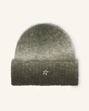 Perfect Moment Knitted Ombré Logo Beanie - Dark-green
