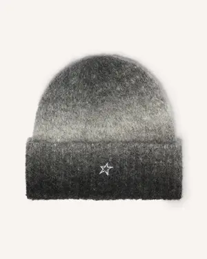 Perfect Moment Knitted Ombré Logo Beanie - Grey