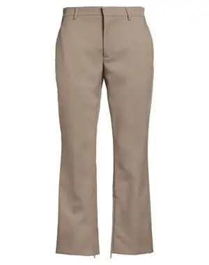 OFF-WHITE™ Tapered Leg Gabardine Trousers - Beige