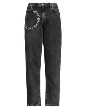 Emporio Armani Black Wash Jeans For Women