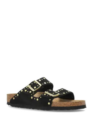 BIRKENSTOCK Arizona Rivet Border Slides