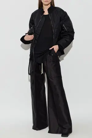 Rick Owens Wide-leg Cargo Trousers - Black