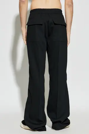 Rick Owens Wool Straight-leg Trousers