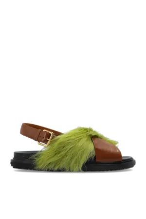 Marni Leather Sandals - Multicolour