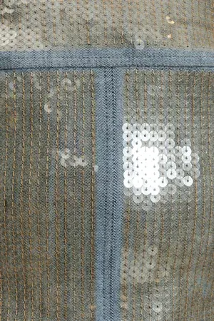 Rick Owens Sequin Embellished Bustier Top - Silver