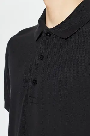 TOM FORD Short-sleeved Polo - Black
