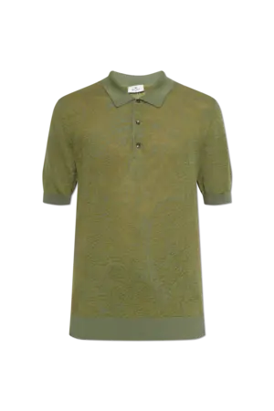 Etro Cotton Polo - Green