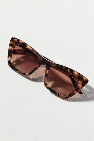 ELEVENTH HOUR Essential Large Cateye Sunglasses - Tortoise