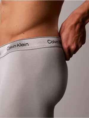 Calvin Klein Icon Cotton Stretch Shine Boxer Brief - Harbor Mist