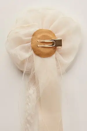 CURRIED MYRRH Chiara Rosette Clip