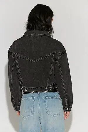 LEVI'S Shrunken 90s Trucker Jacket - Denim Venom