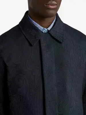 Etro Patterned Jacquard Coat