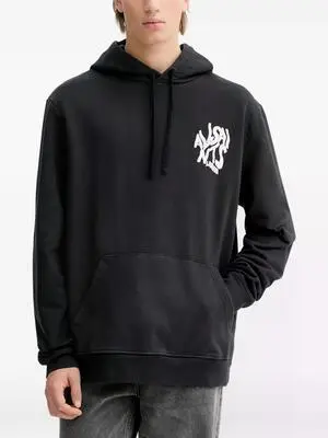 ALLSAINTS Graphic Drawstring Hoodie
