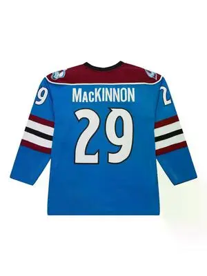 Mitchell & Ness X Nhl Colorado Avalanche Nathan Mackinnon T-shirt - Blue