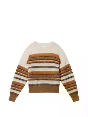 MARANT Drussellh Striped Pullover - Neutrals