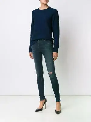 J Brand Distressed Skinny Jeans