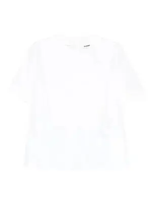 JIL SANDER Short-sleeve Blouse - White