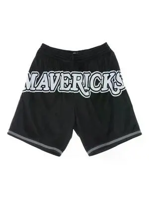 Mitchell & Ness Dallas Mavericks Big Face 3.0 Shorts - Black