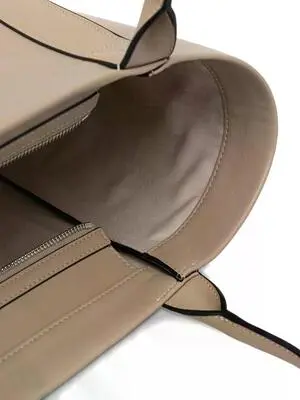 Karl Lagerfeld Signature-embossed Tote Bag - Neutrals