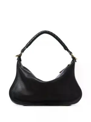 Chloé Small Marcie Leather Shoulder Bag - Black